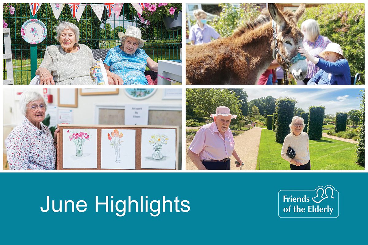2022 June highlights from our care homes and services